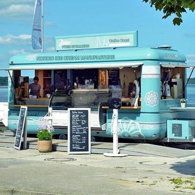 Cina Airsteam Mobile Catering Food Trailer con attrezzature di cottura multifunzione e pompa in vendita