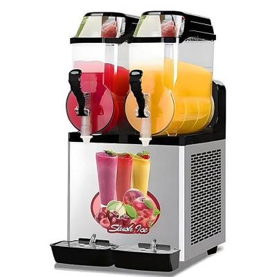 China Make Delicious Slushies at Home with 480*630*840 Stainless Steel Panel Slush Machine for sale