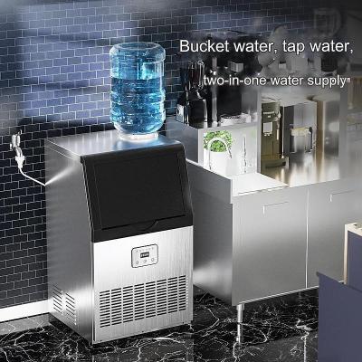 China Block Shape Ice Cube Maker Machine voor thuis energiebesparing en milieuvriendelijk Te koop