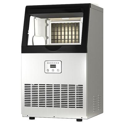 China Block Shape Ice Cube Maker Machine voor thuis energiebesparing en milieuvriendelijk Te koop