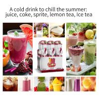 China Fully Automatic Slush Machine for Making Ice Slush in Hotels Multiple Specifications for sale
