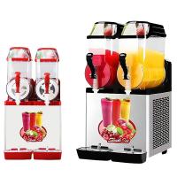 China Slush Machine Drinks Ice Frappe Slush Maker with Temperature Control 0-6 Degrees for sale