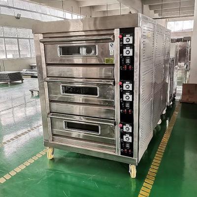 China Uniform Temperature Control Industrial Oven for Bakery Bread and Milk Raw Material for sale