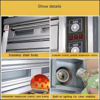 China Professional Baking Ovens Double Deck Gas Bread Oven for Cake Baking Needs for sale