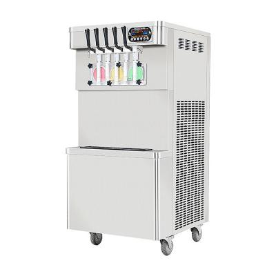 China 5 Flavors Soft Ice Cream Machine for Simple Maintenance and User-Friendly Design for sale