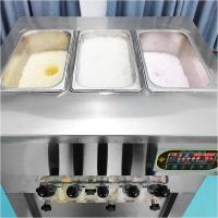 China Professional Stainless Steel Soft Serve Ice Cream Maker with Machinery Function for sale
