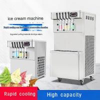 China Professional Stainless Steel Soft Serve Ice Cream Maker with Machinery Function for sale