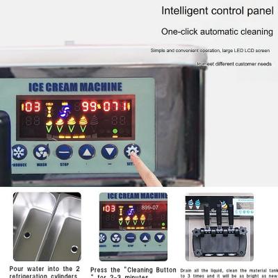 China Máquina de sorvete de serviço suave de controle inteligente para preencher e servir diferentes gostos à venda