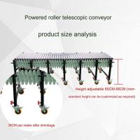 China Smooth Running Customizable Manual Gravity Roller Conveyor for Various Applications for sale