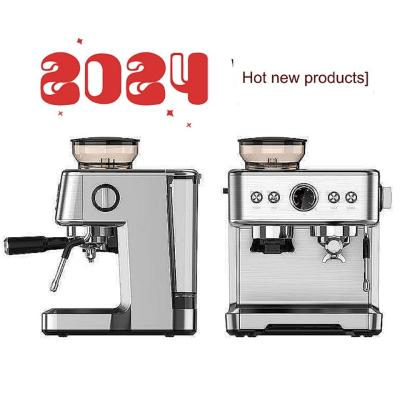 China 40*36*34* Professional Espresso Maker with Adjustable Four-Hole Steam and Milk Frother for sale