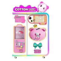 China Professional Automatic Temperature Adjustment Cotton Candy Machine for Snack Food for sale