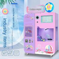 China Professional Automatic Temperature Adjustment Cotton Candy Machine for Snack Food for sale
