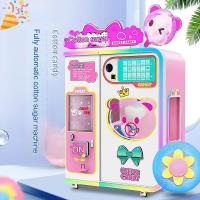 China Professional Automatic Temperature Adjustment Cotton Candy Machine for Snack Food for sale