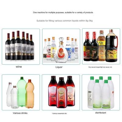China Füllmaschine für flüssige quantitative Verpackungen 3 kg Kapazität für mehrere Anwendungen zu verkaufen