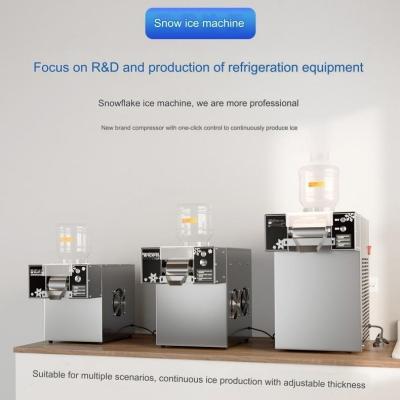 China Snow Flake Frappe Machine 220V Automatic for Family Gathering Ice Making for sale