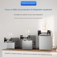 China 50kg/h Capacity Automatic Milk Snowflake Ice Maker Machine Rapid Cooling in 3 Seconds for sale