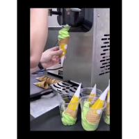 China Pressurization Gear Mini Ice Cream Machine for High Productivity and Easy Operation for sale