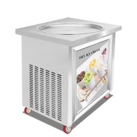 China Multi-Flavors Fried Ice Cream Roll Machine with 1.3KW Power and Multi-Functional for sale