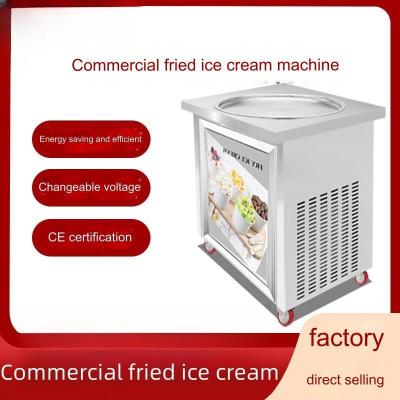 China Multi-Flavors gebratene Eiscreme Roll-Maschine mit 1,3 kW Leistung und Multi-Funktion zu verkaufen