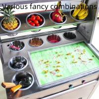 China Create Unique and Delicious Ice Rolls with Our Multifunction Fried Ice Cream Roll Machine for sale