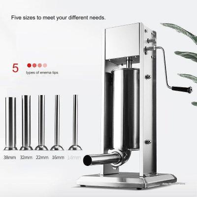 China 20KG/H Vertical Manual Sausage Stuffer Machine for Your Meat Processing Solutions for sale