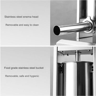 China 20KG/H Vertical Manual Sausage Stuffer Machine for Your Meat Processing Solutions for sale