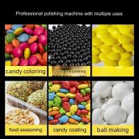 China Convenient 220V Peanut Coating Machine for Small Nuts and Chocolate Multifunctional for sale