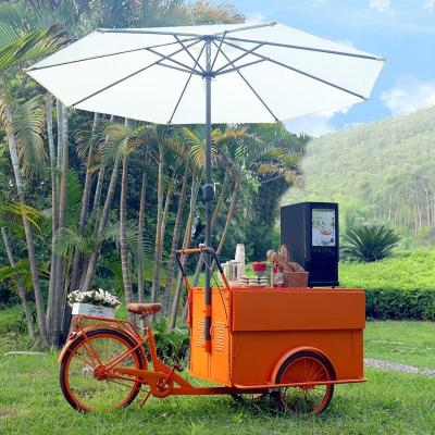 China 225*95*135 Korean Snack Mobile Food Trucks with Fried Ice Machine and Egg Waffle Maker for sale