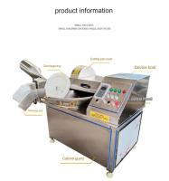 China Easy Operation Multifunction Vegetable Chopping Machine 10-80kg Production Capacity for sale
