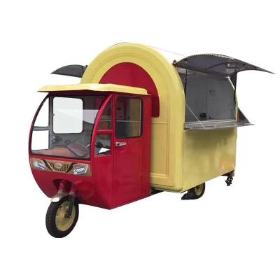 China Customizable 3 Wheels Food Truck Tricycle for and Street Food Business Opportunity for sale