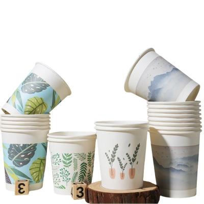 China Customized 7oz Paper Coffee Cups Eco-Friendly and in Multiple Sizes for Easy Disposal for sale