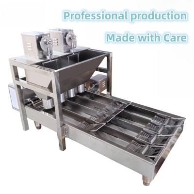 Cina Produrre Donut Fryer Machine 4 file 304 Materiale in acciaio inossidabile per bevande alimentari in vendita