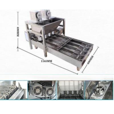 Cina Produrre Donut Fryer Machine 4 file 304 Materiale in acciaio inossidabile per bevande alimentari in vendita