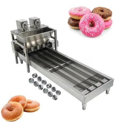 China 30L Kapazität Elektrische Donut-Fryer Hohe Produktion 7600pcs/h Automatische Donut-Machmaschine zu verkaufen
