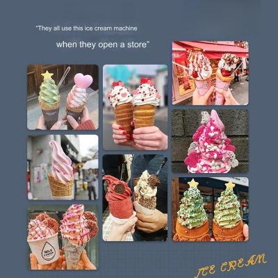 China Home Voltage 220v Multi-function Fully Automatic Frozen Yogurt Ice Cream Making Machine for sale