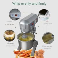 China Food Processing Machine Electric Bread Dough Mixer with Egg Beater and Cream Machine for sale