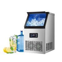 China Customizable High Capacity Ice Cube Machine 110V/220V Commercial Cube Maker 30 KG for sale