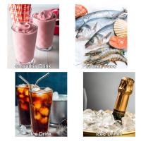 China Small Commercial Ice Cube Maker Machine with 15kg Capacity and Water-based System for sale