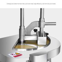 China 220V Automatic Efficiency Frozen Mutton Cutting Machine for Beef and Mutton Rolls for sale