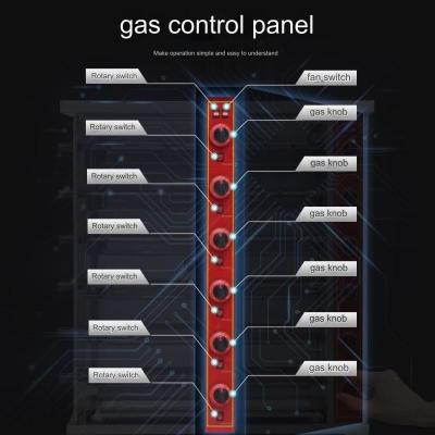 중국 튀긴 닭고기용 식품 가공 기계 220-240V 20KW 85KG 상업용 튀기 기계 판매용