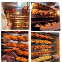 China Fully Automatic 20kw Roast Chicken Machine with High Productivity and Easy Operation for sale