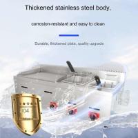 China High Fried Potato Chips Machine with Fast Heating and Independent Temperature Control for sale