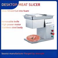 China Hotels and Restaurants Table Top Automatic Meat Cutting Machine with CE Certification for sale