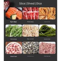 China Hotels and Restaurants Table Top Automatic Meat Cutting Machine with CE Certification for sale