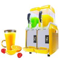 China Smoothie Machine with Double-Cylinder Snow Melting Function and 12L*2 Hopper Volume for sale