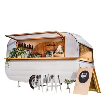 China Long Service Life Stainless Steel Fast Food Trailer for Mini Food Truck Business for sale