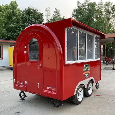 China Large Glass Windows and Bright Light Request for a Modern Movable Snack Truck for sale