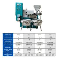 China Customized Automatic Temperature Control Sesame Oil Press for Oil Making from Peanuts for sale