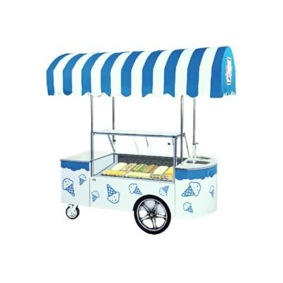 China High Capacity Ice Cream Vending Cart with Fast Food Truck Design and Fruit Raw Material for sale