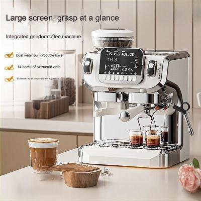 China Máquina de fazer café de alta aparência e operação simples com sistema de extração de 58 mm à venda